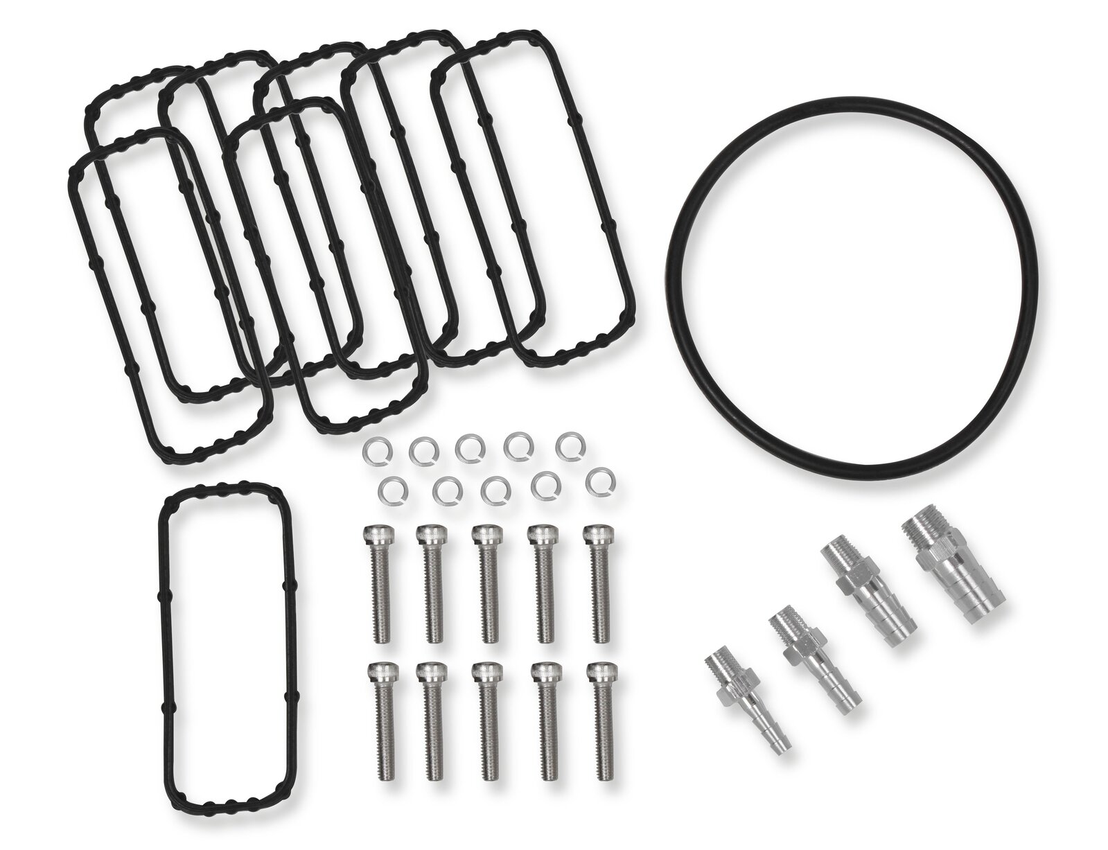 Holley Sniper EFI Low-Profile Sheet Metal Fabricated Intake Manifold ...