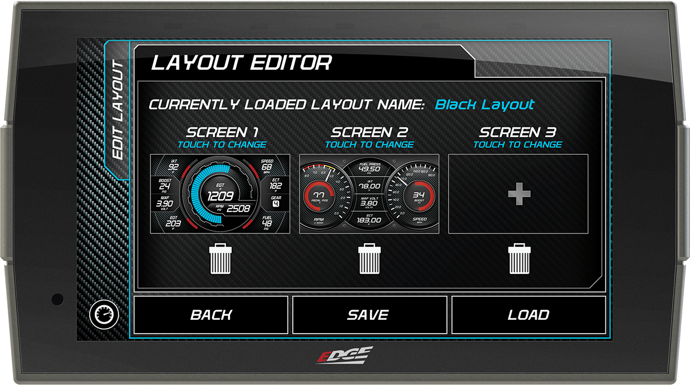 Edge Insight CTS3 Touch Screen Gauge Monitor OBDII Port 5" Colour WiFi ...